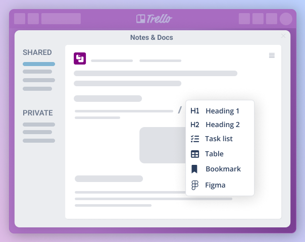 Unleash Your Note Writing Potential in Trello - Notes & Docs v2.0 has ...