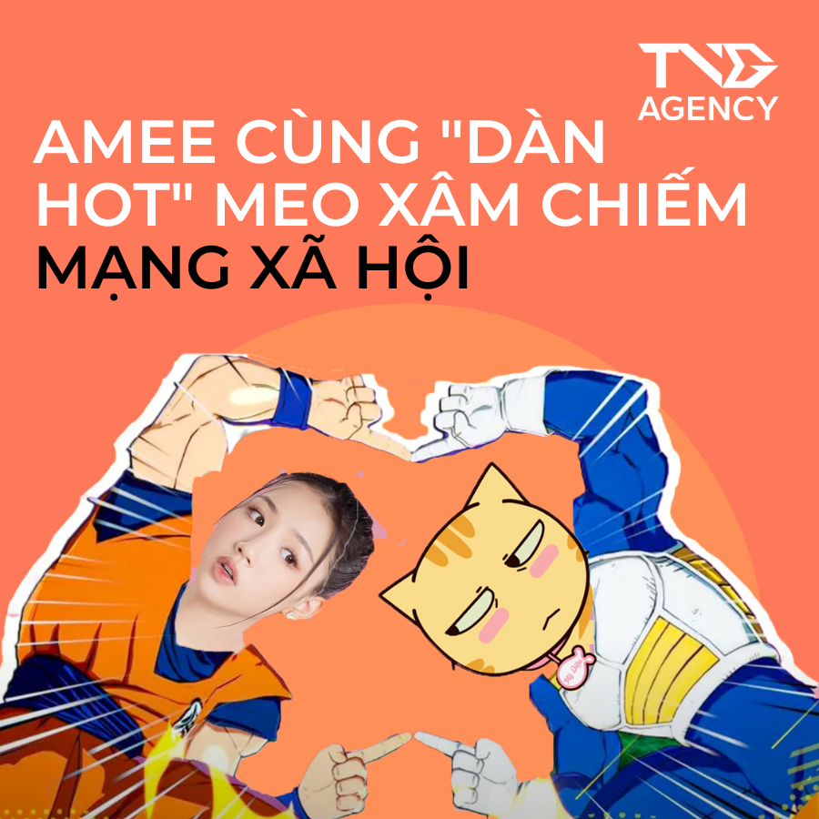 Amee cùng dàn “Hot meo” xâm chiếm mạng xã hội