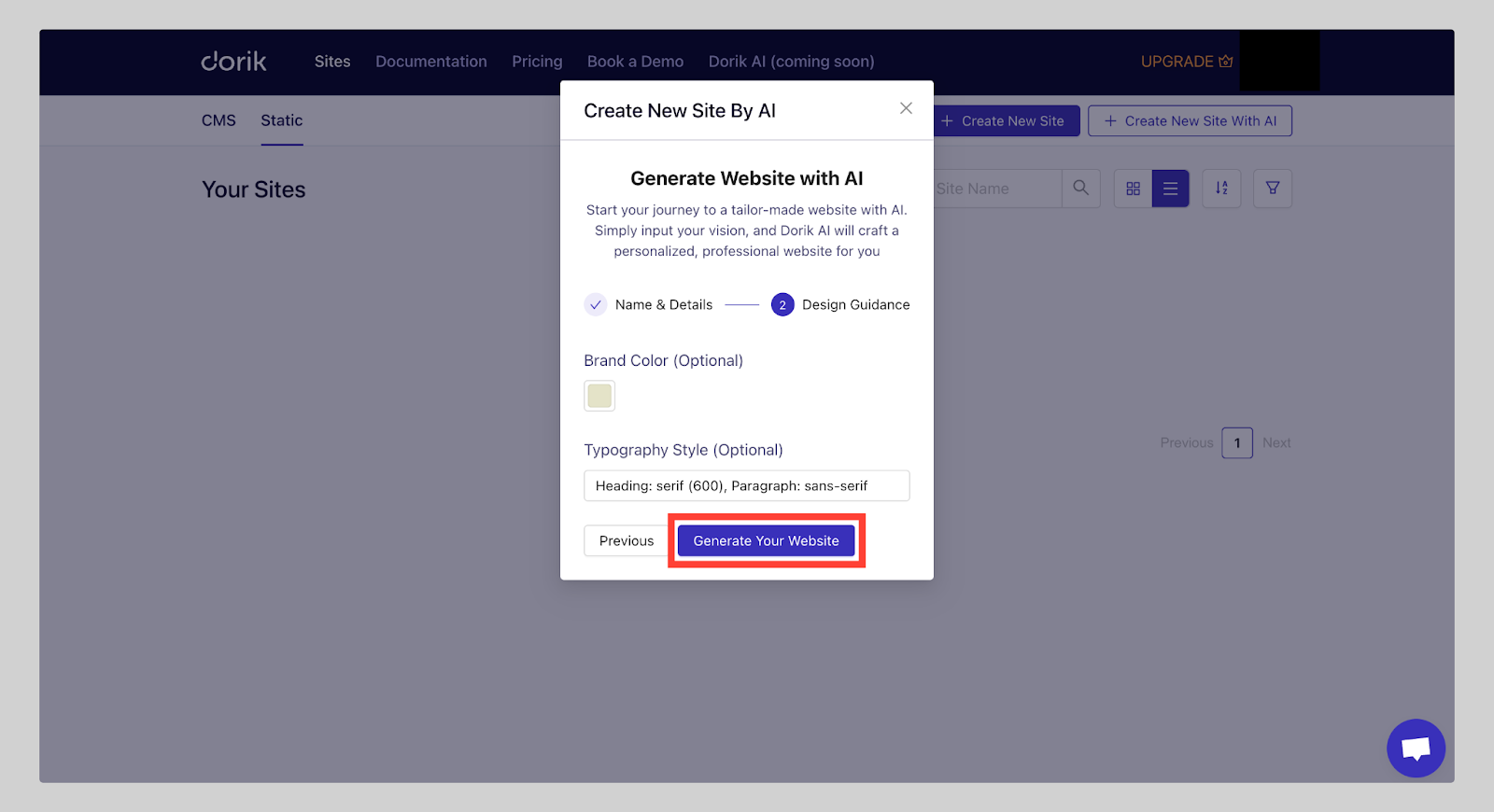 How to Create a Website with AI in 4 Simple Steps