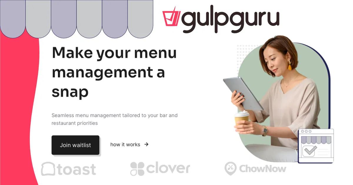 Gulpguru | Restaurant Menus & Bar Menus