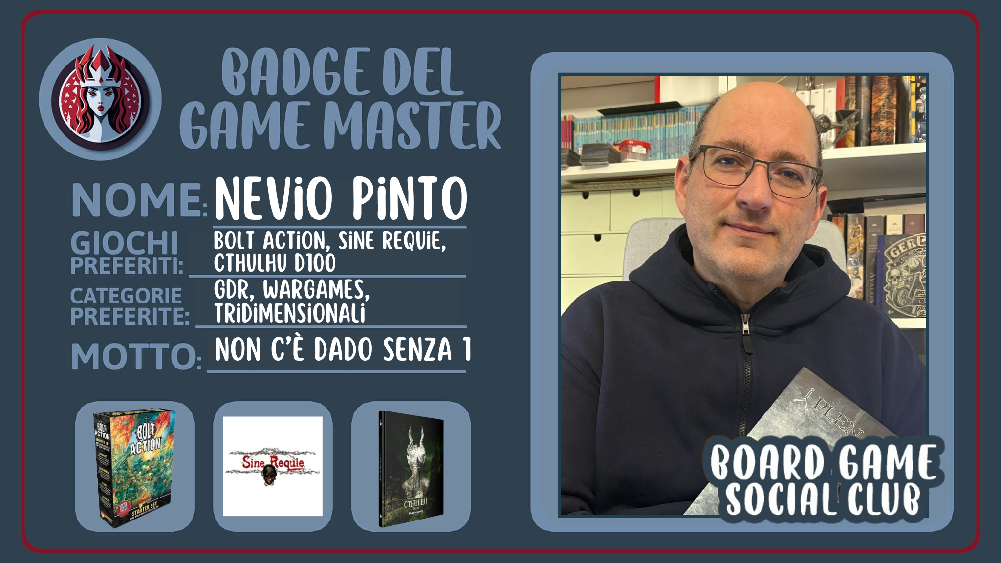 BGSC GameMaster - Nevio Pinto