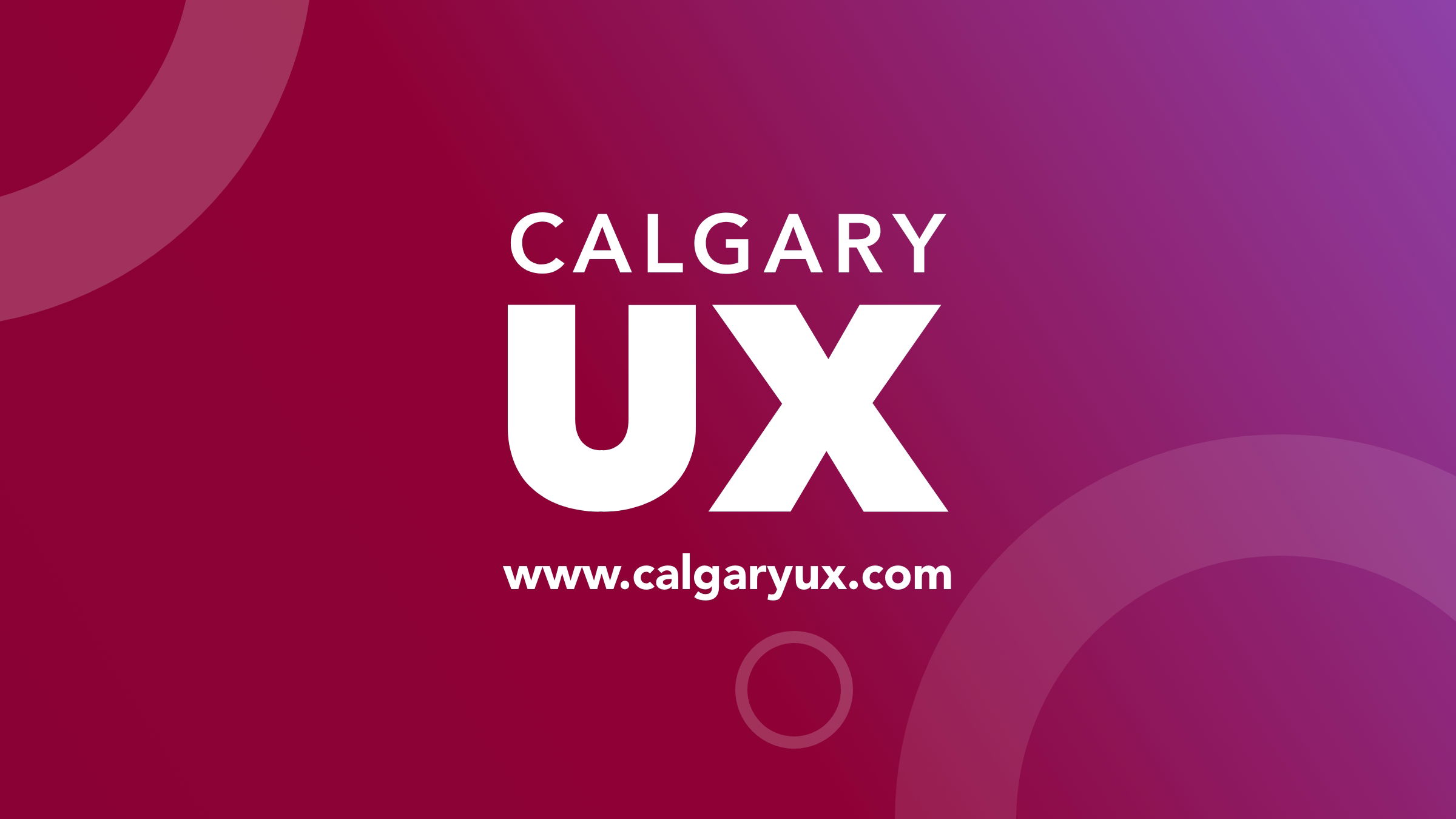 Calgary UX