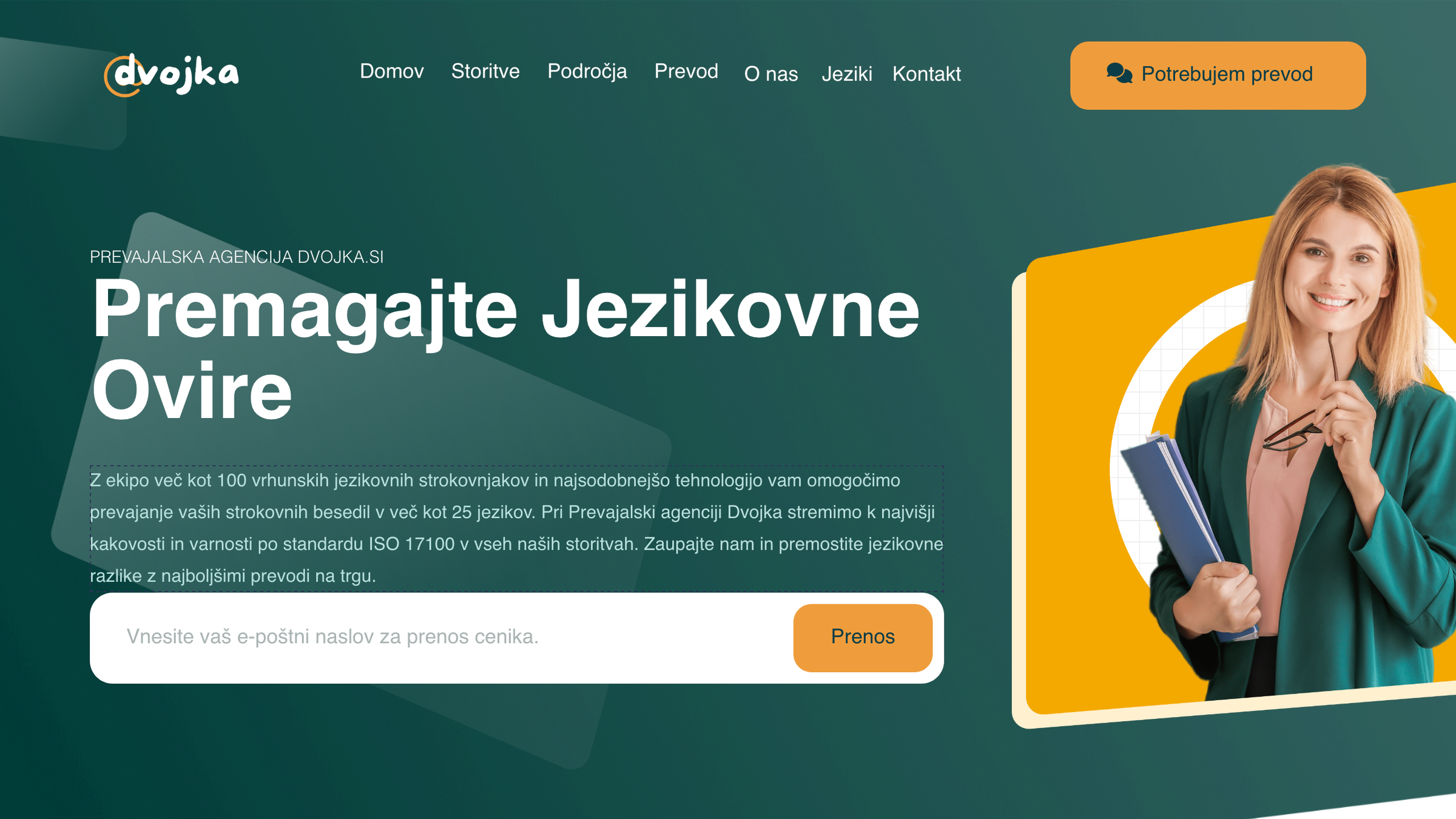 Prevajanje besedil - Prevajalska agencija Dvojka